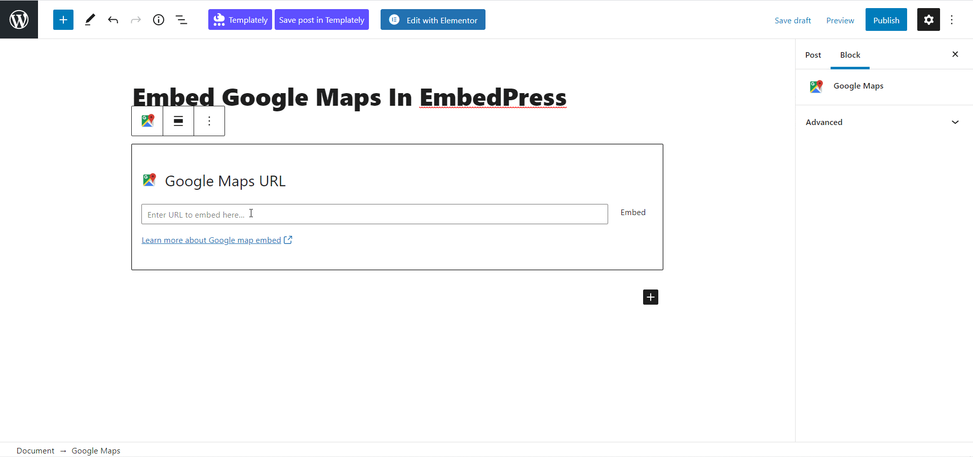 How To Embed Google Maps In WordPress