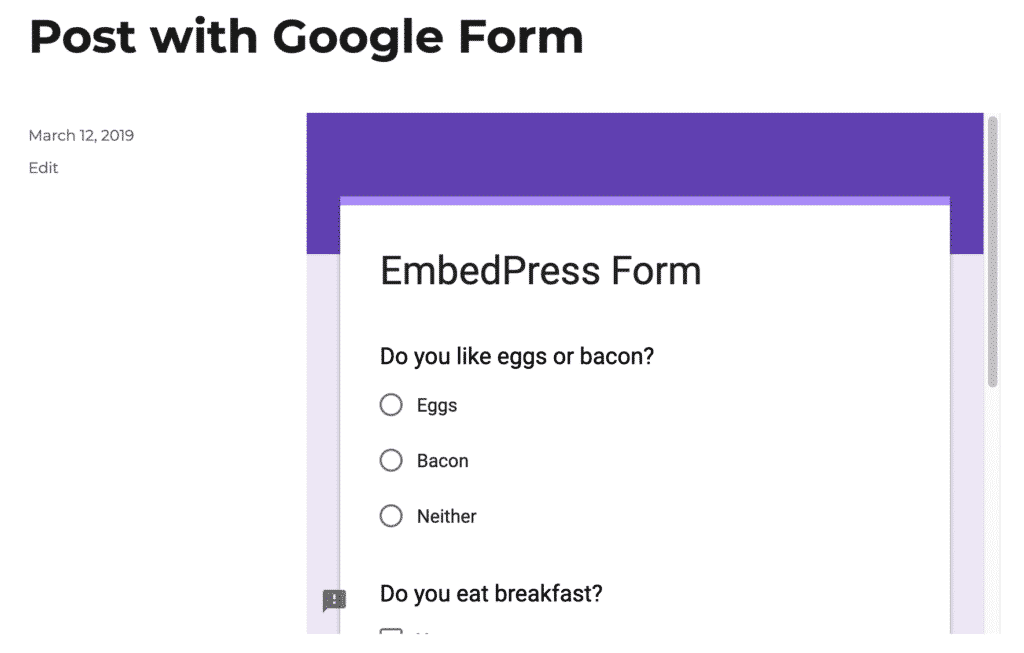 How To Embed Google Forms In WordPress How To Embed Google Forms In WordPress