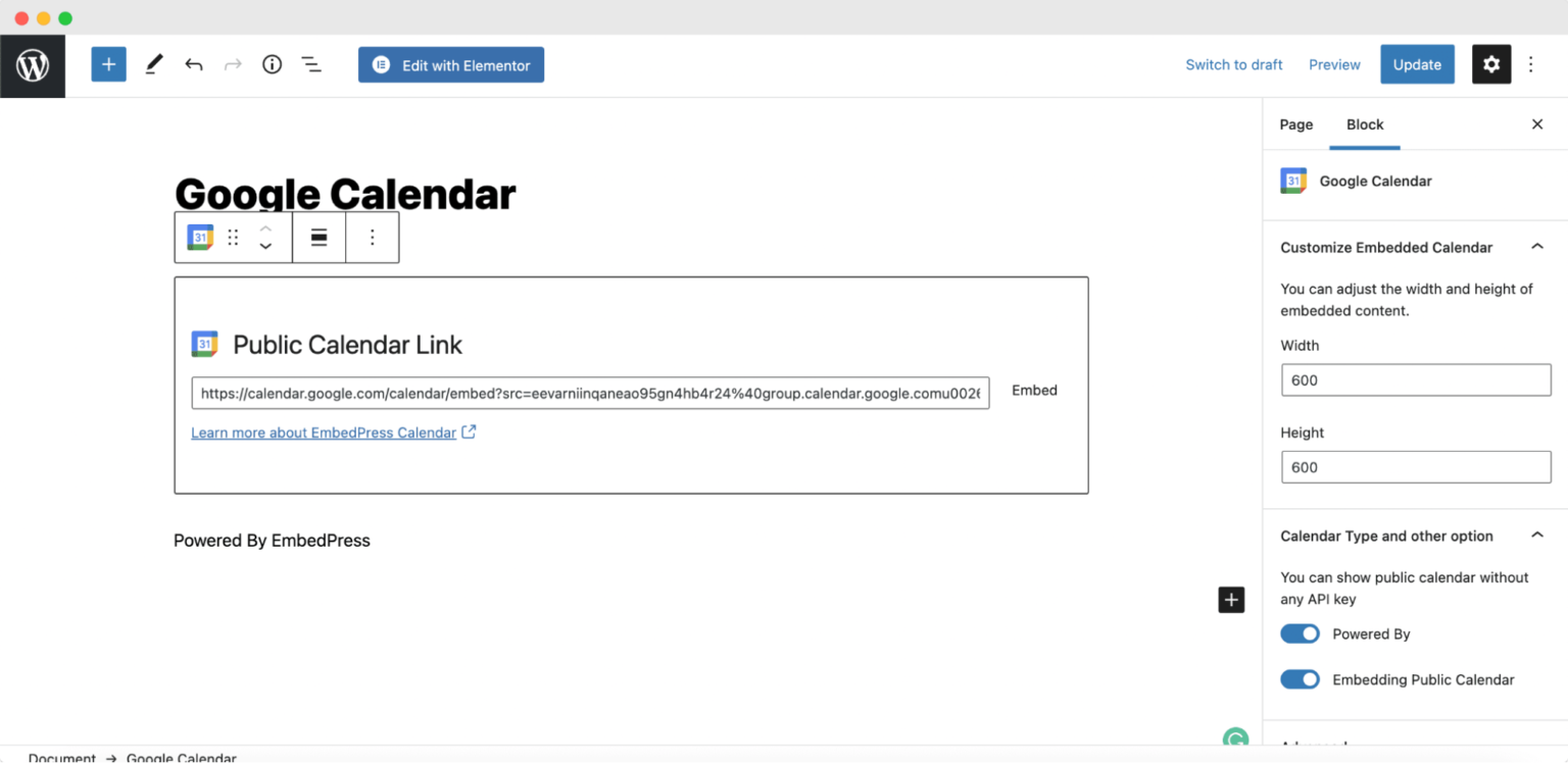How To Easily Embed Google Calendar In WordPress?