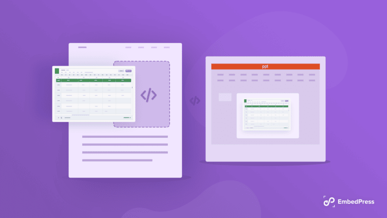 How To Embed Excel In PowerPoint Or WordPress Website 