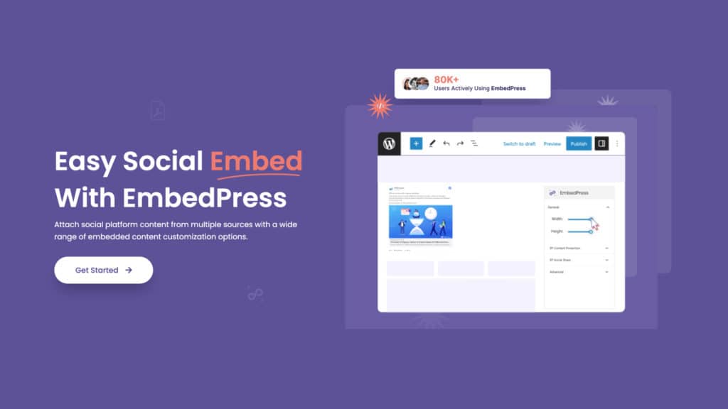 Embed Social Platforms | EmbedPress Embedding Features