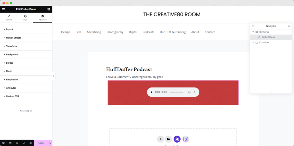How to Embed Huffduffer Podcasts in WordPress: An Easy Guide - EmbedPress