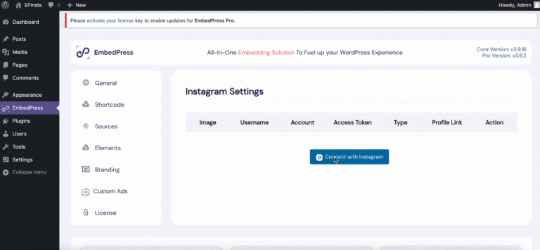 How To Generate Instagram Access Token? EmbedPress