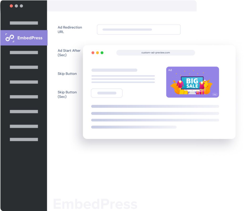 EmbedPress Embedding Features